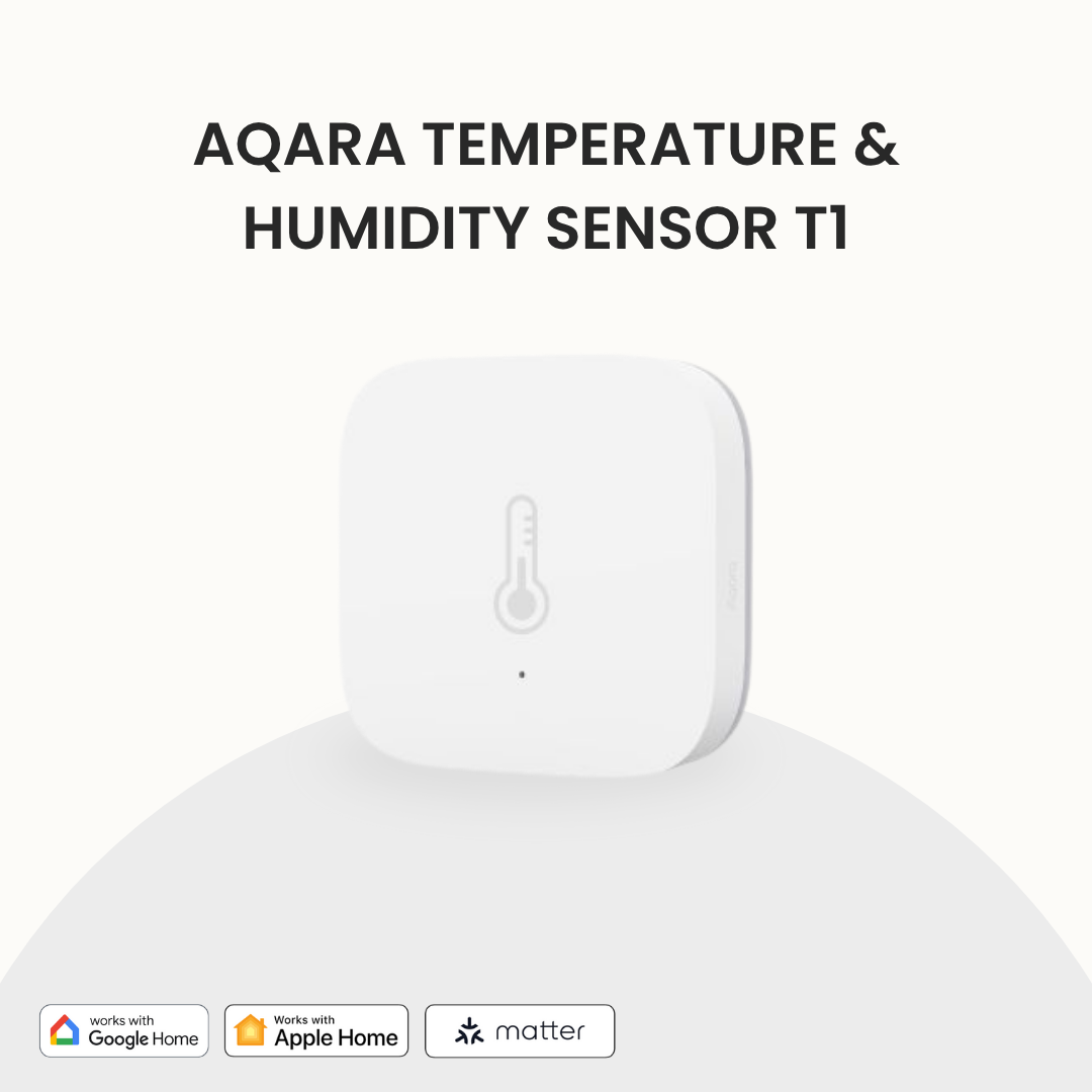 Aqara Temperature & Humidity Sensor T1 – Smart Living Gallery