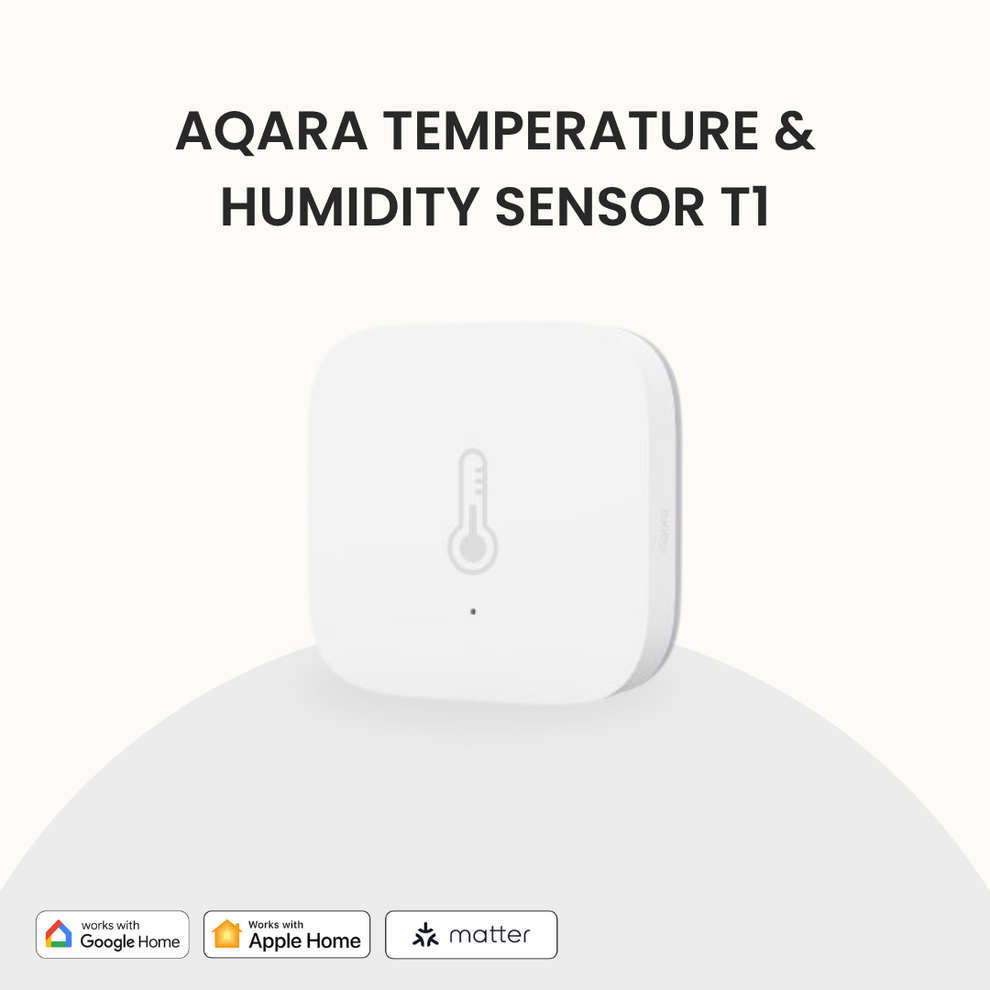 Aqara Temperature & Humidity Sensor T1 – Smart Living Gallery