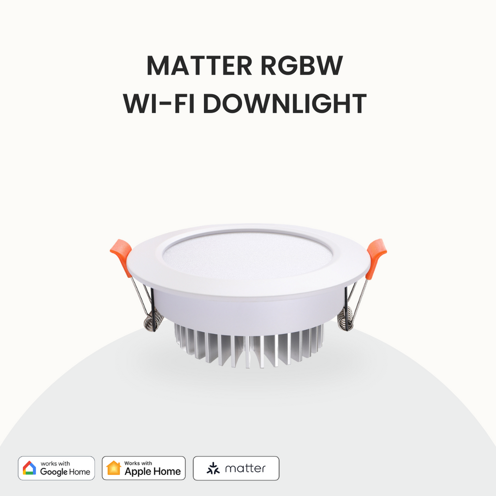 Matter RGBW Wi-Fi Downlight – Smart Living Gallery