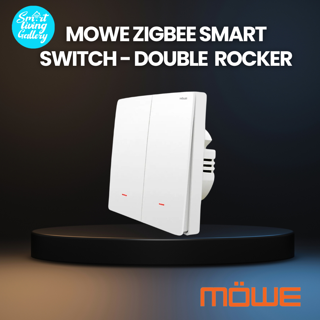 MOWE Zigbee Smart Switch - Double Rocker – Smart Living Gallery