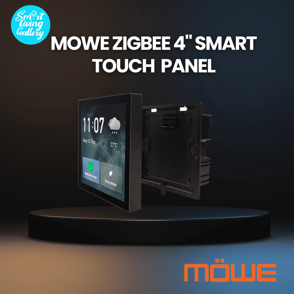 MOWE Zigbee 4" Smart Touch Panel – Smart Living Gallery
