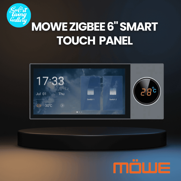MOWE Zigbee 6" Smart Touch Panel – Smart Living Gallery