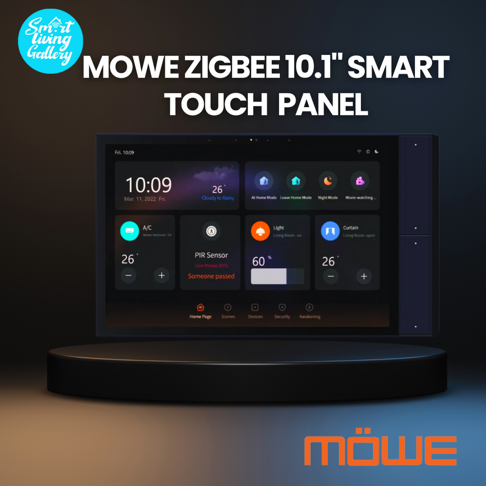 MOWE Zigbee 10.1" Smart Touch Panel – Smart Living Gallery